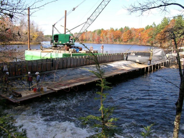 Bonny Eagle – Rubber dam